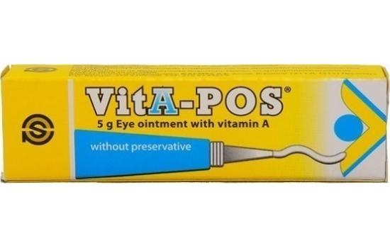VITA POS EYE OINTMENT VITAMIN A 5gr